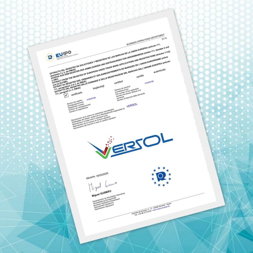30. VERSOL Trade Mark- Europe | Versol Group | Water Heating/Cooling ...